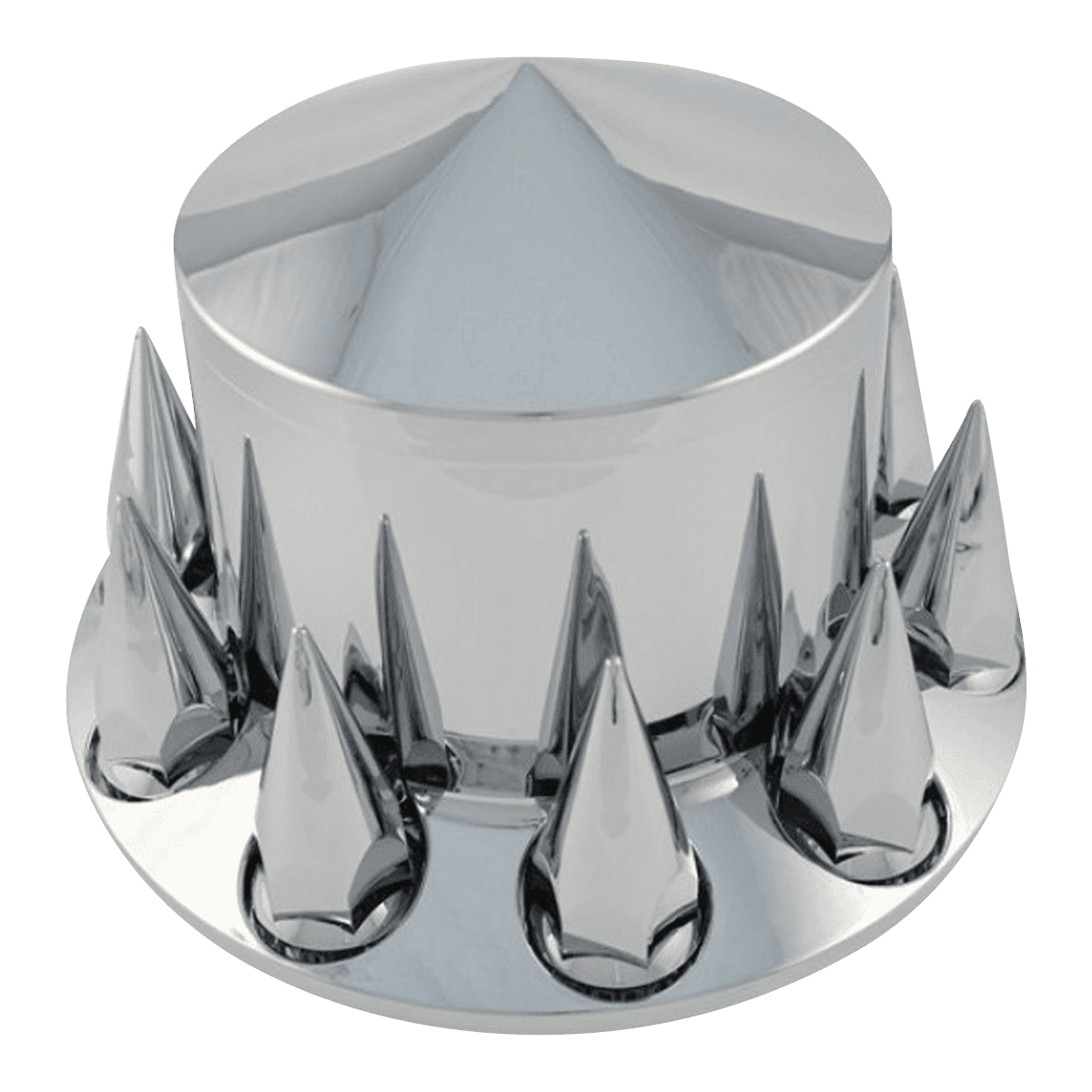 Rear Axel Cover Kit - 33mm Pointed Threaded Nut Covers - Verduyn Tarps